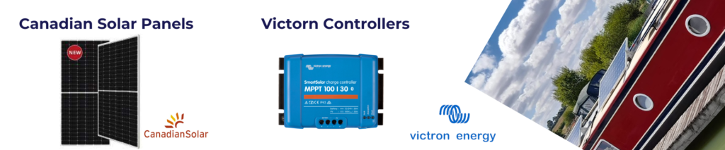 CANADIAN PANELS & VICTRON CONTROLLER - Onboard Solar