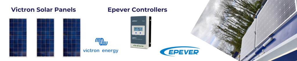 VICTRON PANELS & EPEVER CONTROLLER - Onboard Solar