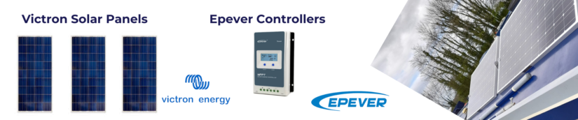 VICTRON PANELS & EPEVER CONTROLLER - Onboard Solar